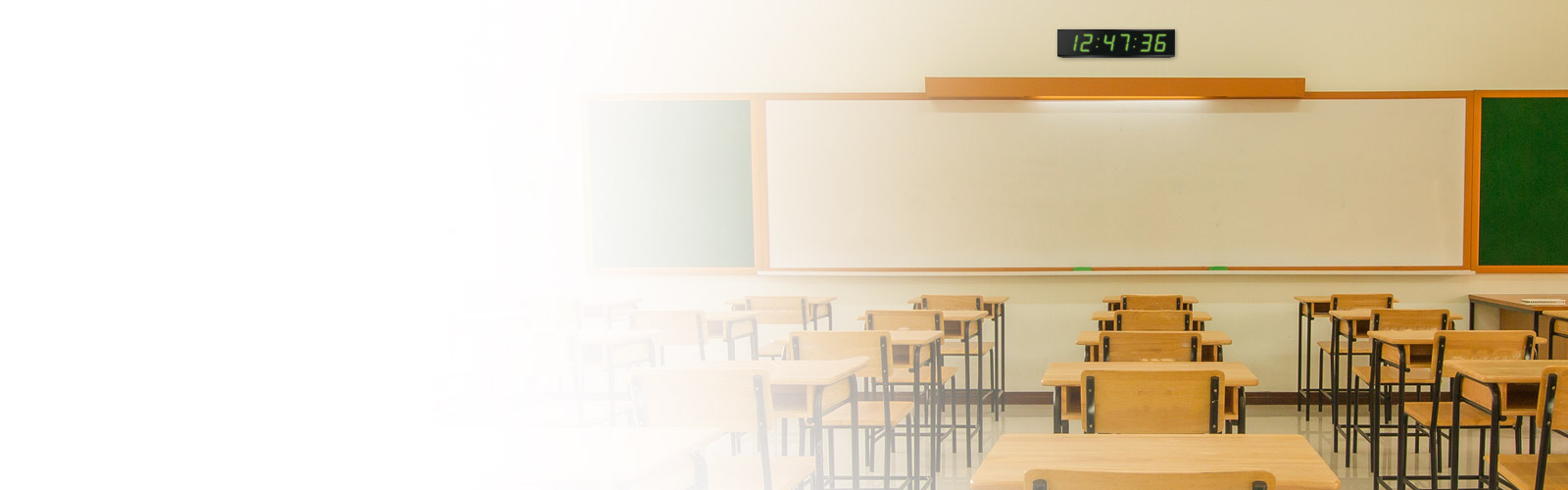 Digital Exam Clocks for Classrooms & Halls | Wharton