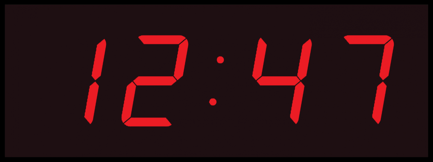 Digital Exam Clocks for Classrooms